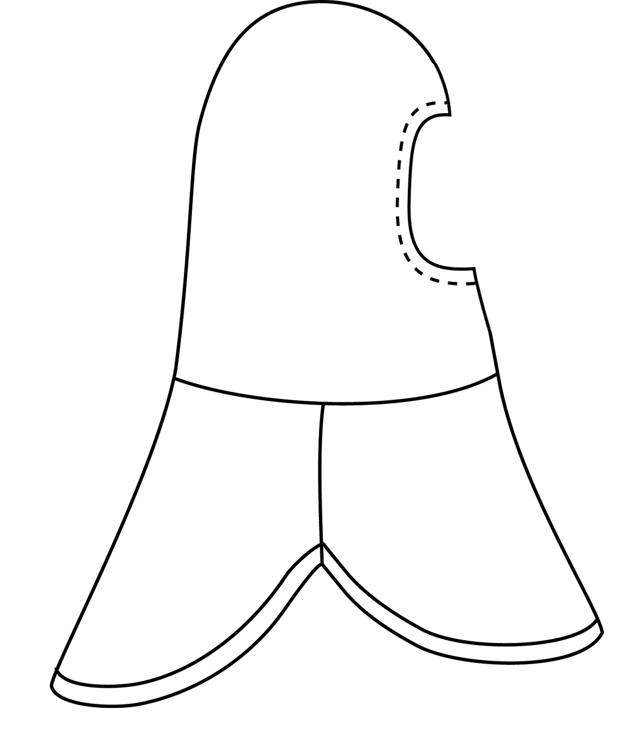 H37-Hood-Line-Drawing | Fire-Dex
