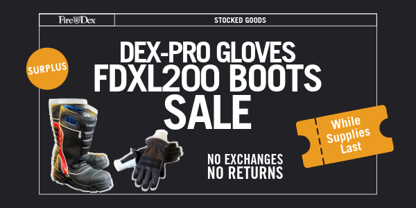 FDXL200 Red Leather Fire Boots | Fire-Dex Structural Boots